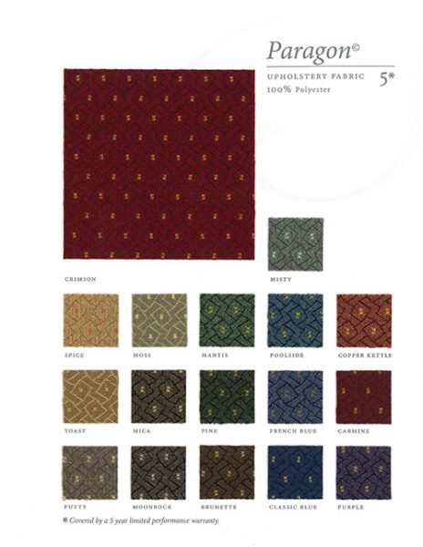 Church Pew Fabric Selections | New Holland Church Furniture